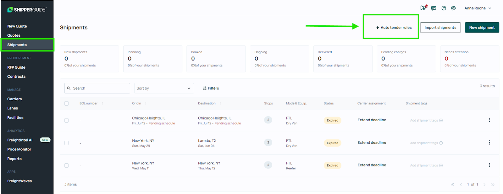 [ShipperGuide] Anchor Tender and Fallback Tender: Enhancing Auto Tender ...