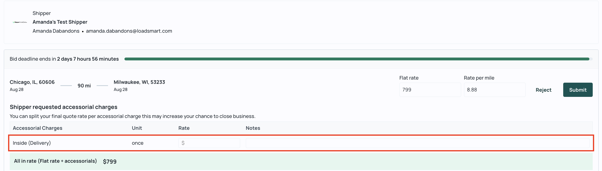 [ShipperGuide] How do I submit a bid for a spot quote? – Loadsmart